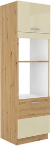 Kuchyňská skříň Artisan 60 DPM-210 2F Barva dvířek krém lesk