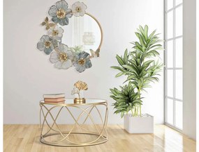 Designový konferenční stolek Ioviano 70 cm zlatý