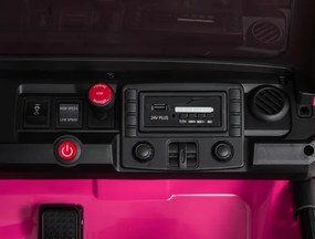 Elektrické autíčko Extreme Sport 4x4 růžové