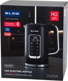 Blow BK-17PBT černá / Rychlovarná konvice / Wi-Fi TUYA / 2500 W / 1,7