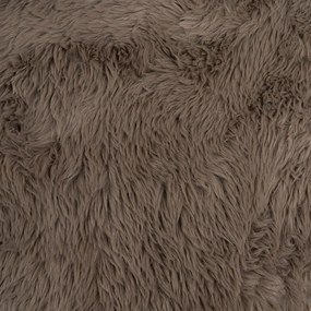 Hnědé křeslo Teddy – Ixia