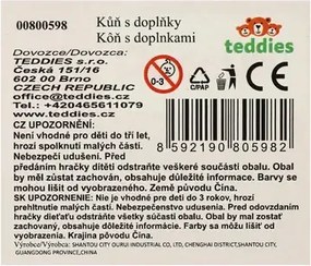 TEDDIES Sada Farma s koněm / Kůň a doplňky / od 3 let