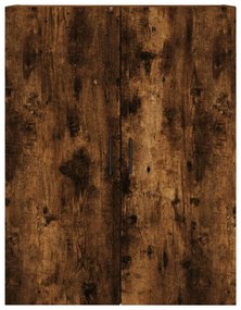 Skříň highboard kouřový dub 69,5 x 34 x 180 cm kompozitní dřevo,  3195864