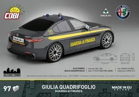 COBI 24657 Alfa Romeo Giulia Quadrifoglio Guardia di Finanza / Stavebn