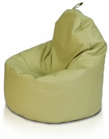 Sedací vak ECOPUF - YOKO - ekokůže Tmavě hnědá