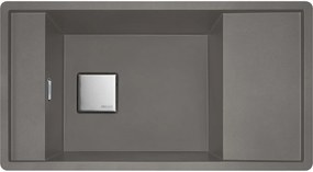 Franke granitový dřez 87.7x49.5 cm šedá/grafitová/onyx 114.0638.128