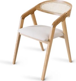 Murdia Jídelní židle FRAME CANE buk přírodní