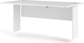 FALCO Psací stůl Office 80400/71 bílá/silver grey