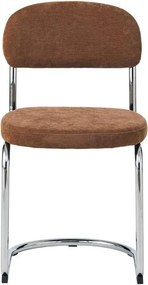 Jídelní židle v terakotové barvě Griffin – Unique Furniture