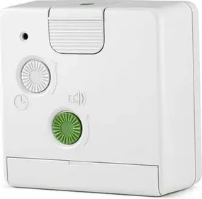 Braun BC02X bílý / Klasický budík / 1x AA baterie