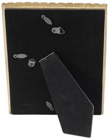 Stříbrno-zlatý antik fotorámeček se zrcadly Pasie – 10x15 cm