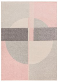 Tribeca Design Kusový koberec Jars Pink Circle Rozměry: 120x170 cm