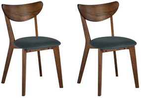 Set 2 ks jídelních židlí Ejus (tmavé dřevo). 1078754
