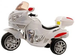 Euro Baby Akumulatorový motocykl - bílý