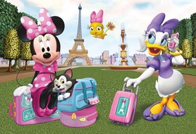 DINO Puzzle Disney Minnie v Paříži 24 dílků 26x18cm skládačka v krabici dn351561