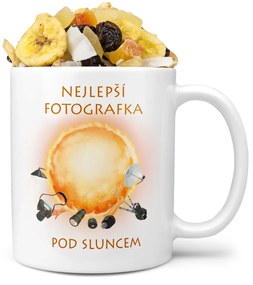 Hrnek Nejlepší fotografka pod sluncem (Náplň hrníčku: Tropická směs)