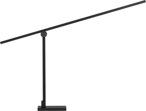 Matně černá kovová LED stolní lampa s ohybatelnou konstrukcí/stmívatelná (výška 47 cm) Tenso – Nova Luce