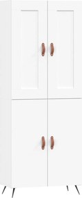 vidaXL Skříň highboard 69,5 x 34 x 180 cm kompozitní dřevo [3199529] Barva: šedá sonoma