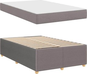 Rám postele Taupe 120 x 190 cm textil 3398370