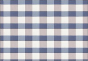 Bellatex Přikrývka  Kemping PLUS 150x200 cm Kostka Modrá