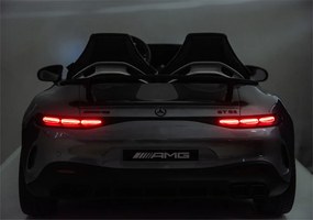 LEAN CARS Elektrické autíčko Mercedes GT63 AMG DK-GT63 24V LCD šedé lakované