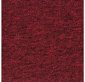 SPOLTEX Metrážový koberec BALANCE / 35 ČERVENÝ BARVA: Červená, ŠÍŘKA: 4 m
