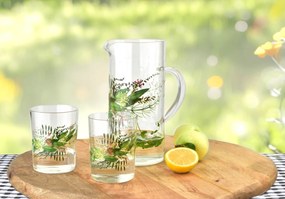 Skleněná sklenice Idyllic 420 ml sada 6ks