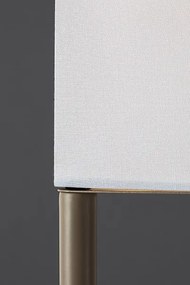 Brilagi - Stojací lampa s poličkami GRADUS 1xE27/40W/230V 150 cm šedá/béžová