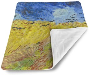 Sablio Deka pro miminko Pšeničné pole s vránami - Vincent van Gogh - 80x100 cm