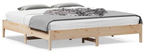 Rám postele 200 x 200 cm masivní borovice,  842682