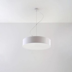 Bílé závěsné svítidlo ø 45 cm Atis – Nice Lamps