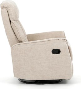 Polohovací křeslo béžové TV-H9327 CRM2