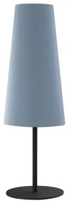 TK LIGHTING Stolní lampa - UMBRELLA 5176, Ø 16 cm, 230V/15W/1xE27, modrá/černá
