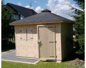 Dřevěný zahradní domek POHODA PROFI