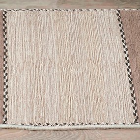 Conceptum Hypnose Kusový koberec WOOSONIL133, Béžová Rozměr koberce: 50 x 80 cm