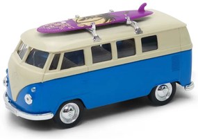 Welly 1963 Volkswagen T1 Bus SURF 1:34 červený
