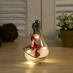 Vánoční lampička žárovka model 1 / Vánoční dekorace