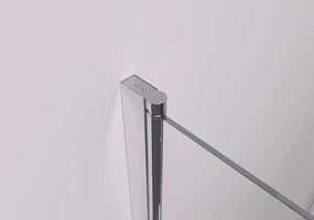 CERANO - Sprchové křídlové dveře Marino L/P - chrom, transparentní sklo - 110x190 cm