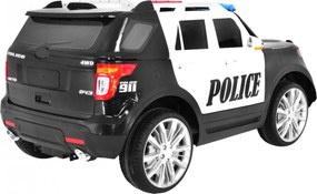 Ramiz Dětské policejní SUV na baterie na dálkové ovládání + sirény + světla + megafon