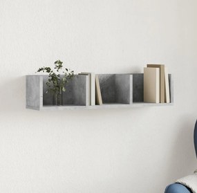 vidaXL Nástěnná skříňka 75 x 18 x 16,5 cm kompozitní dřevo [840441] Barva: Betonová šedá
