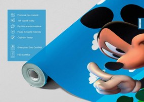 Dětská vliesová fototapeta na zed' Mickey Mouse a Přátelé, Disney | 90 x 202 cm | DFTDNV 5407