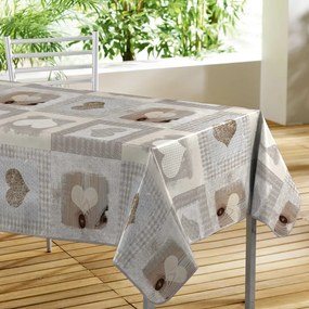 Omyvatelný ubrus 140x300 cm Cozy coeur – douceur d'intérieur