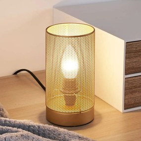 Pauleen Mesh stolní lampa zlatá