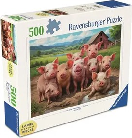 Ravensburger Prasátka / 500 dílků / od 12 let