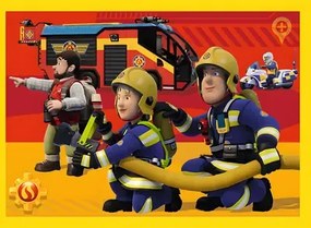 TREFL Puzzle Požárník Sam: Hasič na výjezdu 4v1 / 35, 48, 54, 70 dílků