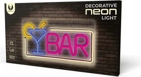 Dekorativní Lampa Neon Plexi Led Bar S Stmívačem T-000201 Plastrol