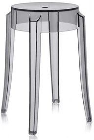 Kartell - Stolička Charles Ghost, kouřová