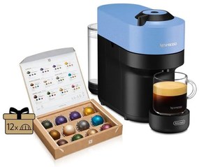 DeLonghi Kapslový kávovar Espresso De'Longhi Nespresso Vertuo Pop ENV90.A / 0,56 l / 1260 W / modrá/černá