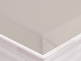 Biante Bavlněné prostěradlo/plachta Torino TON-002 Krémově béžové 120 x 200 cm