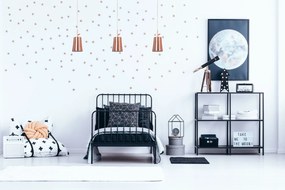 Toolight, závěsné svídilo 1xE27 APP1036-1CP, růžové zlato, OSW-00696